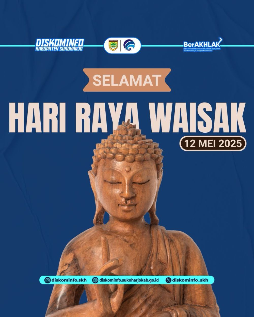 Berita | Selamat Hari Waisak 2025 | Dinas Komunikasi dan Informatika Kabupaten Sukoharjo